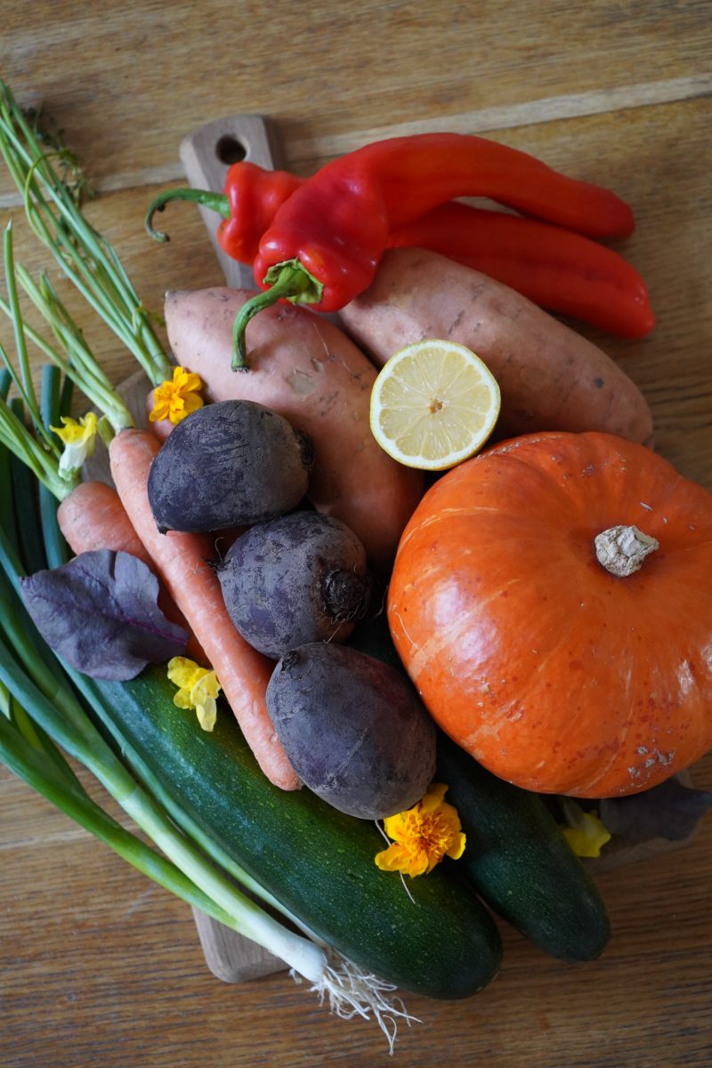 Warmer Herbst-Salat mit Kürbis, Roter Bete und Süsskartoffel - Der ...